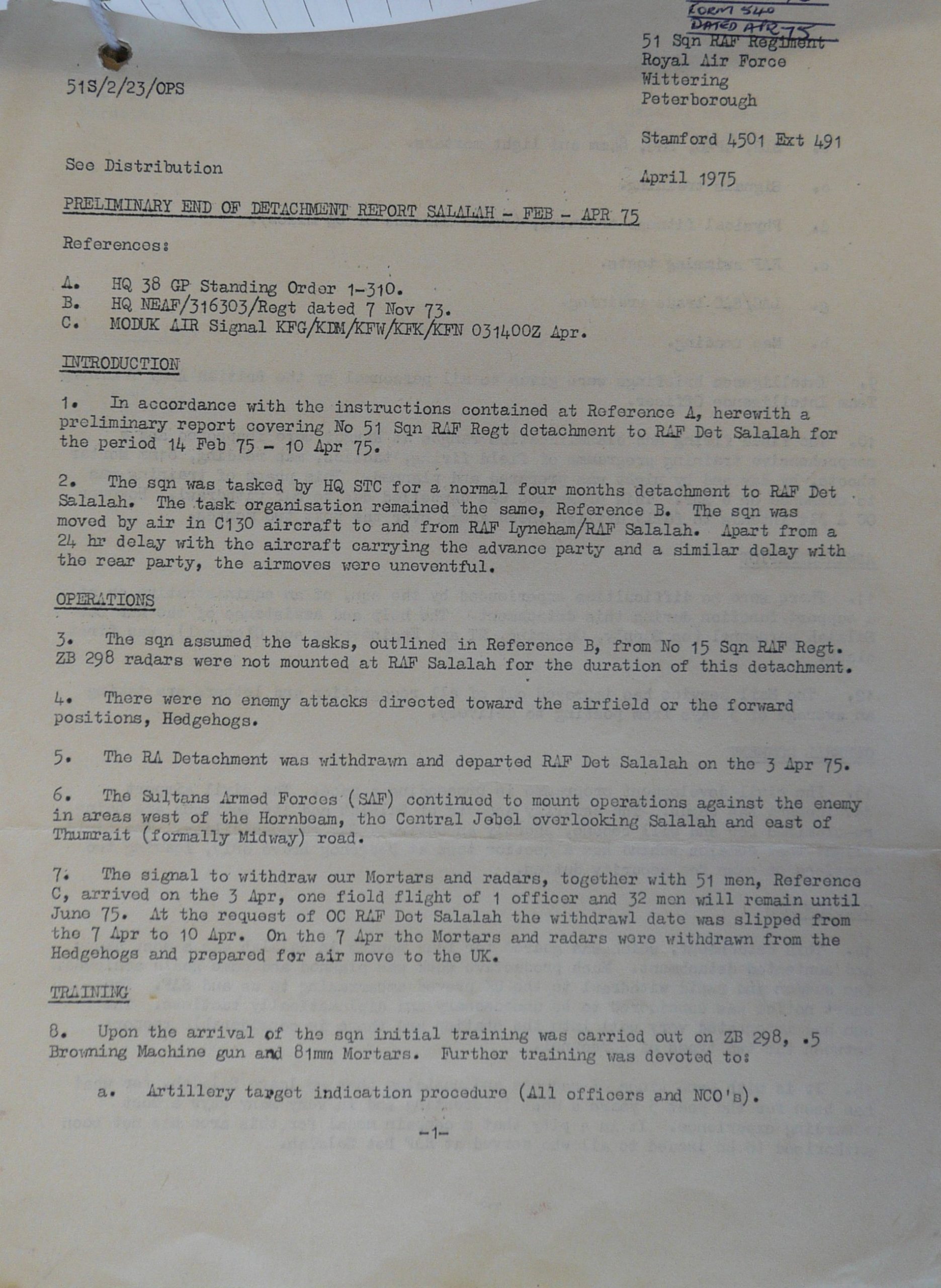 Doc-116-51_Sqn_RAF_Regiment - 55 Field Surgical Team RAMC